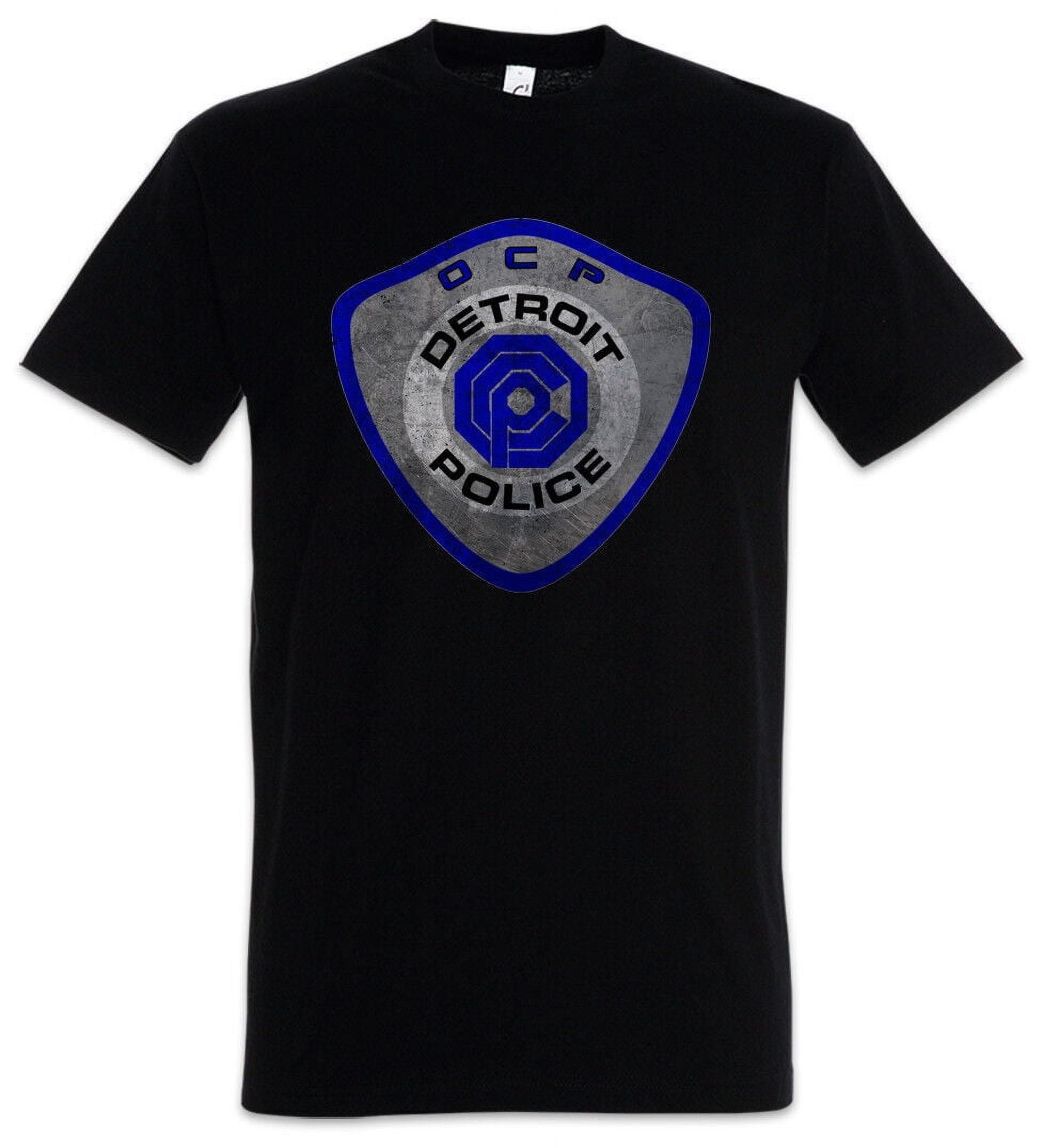 DETROIT POLICE LOGO T-SHIRT - Omni Robo Cop Robocop Cyborg Omnicorp ...