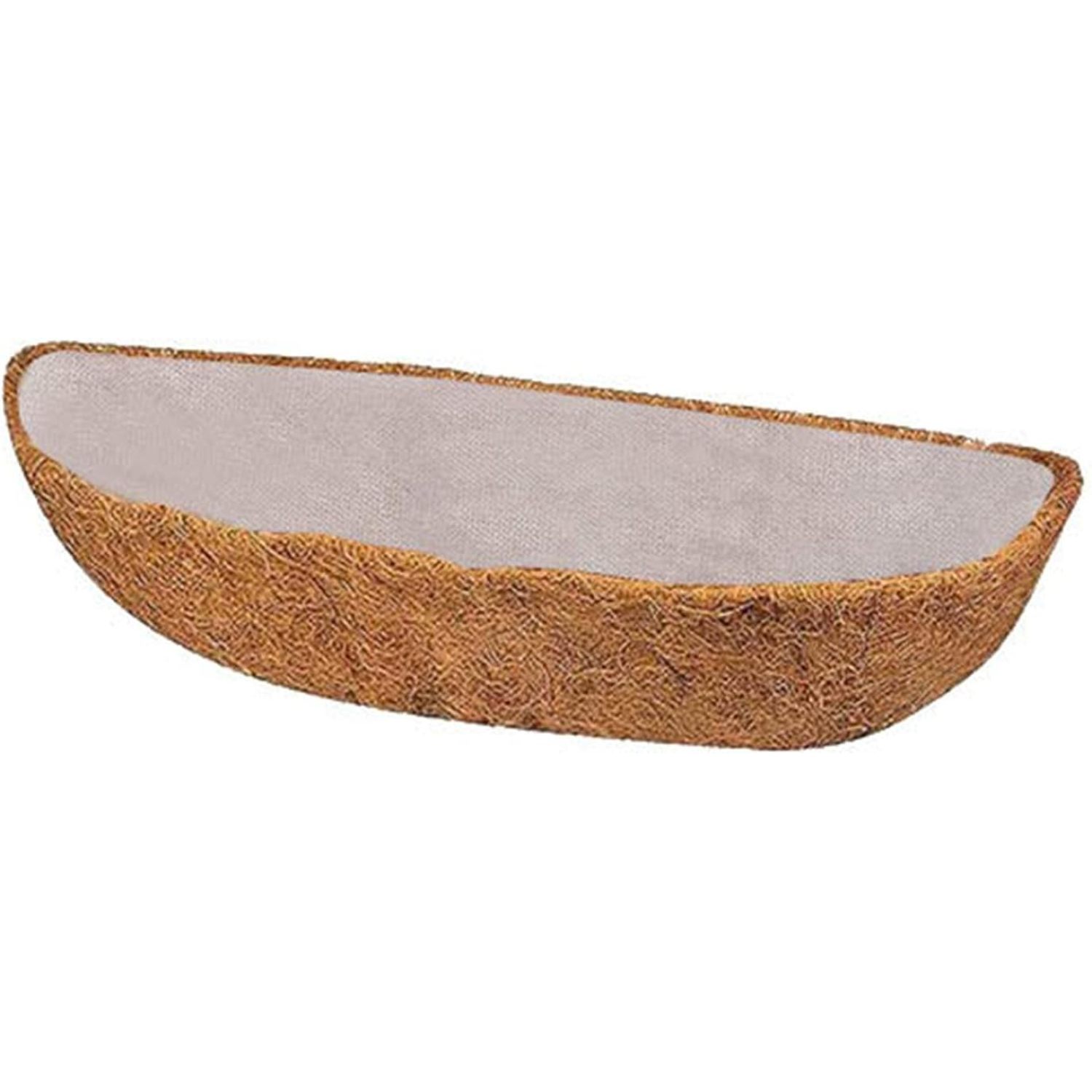 DETTELIN Half-Moon Coco Liner for Planters, 36inches Thick Hanging ...