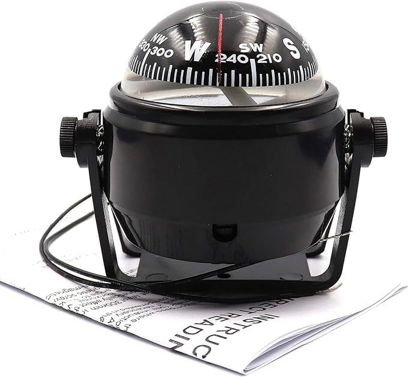 DETUCK Boat Compass Dashboard Marine Compass for Boat Compass Dash ...