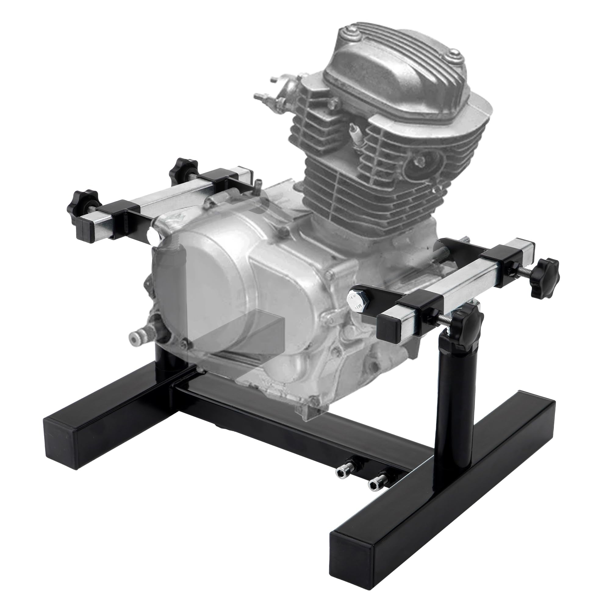DETYI Heavy Duty Motorcycle Engine Stand, Adjustable Motorcycle Motor ...