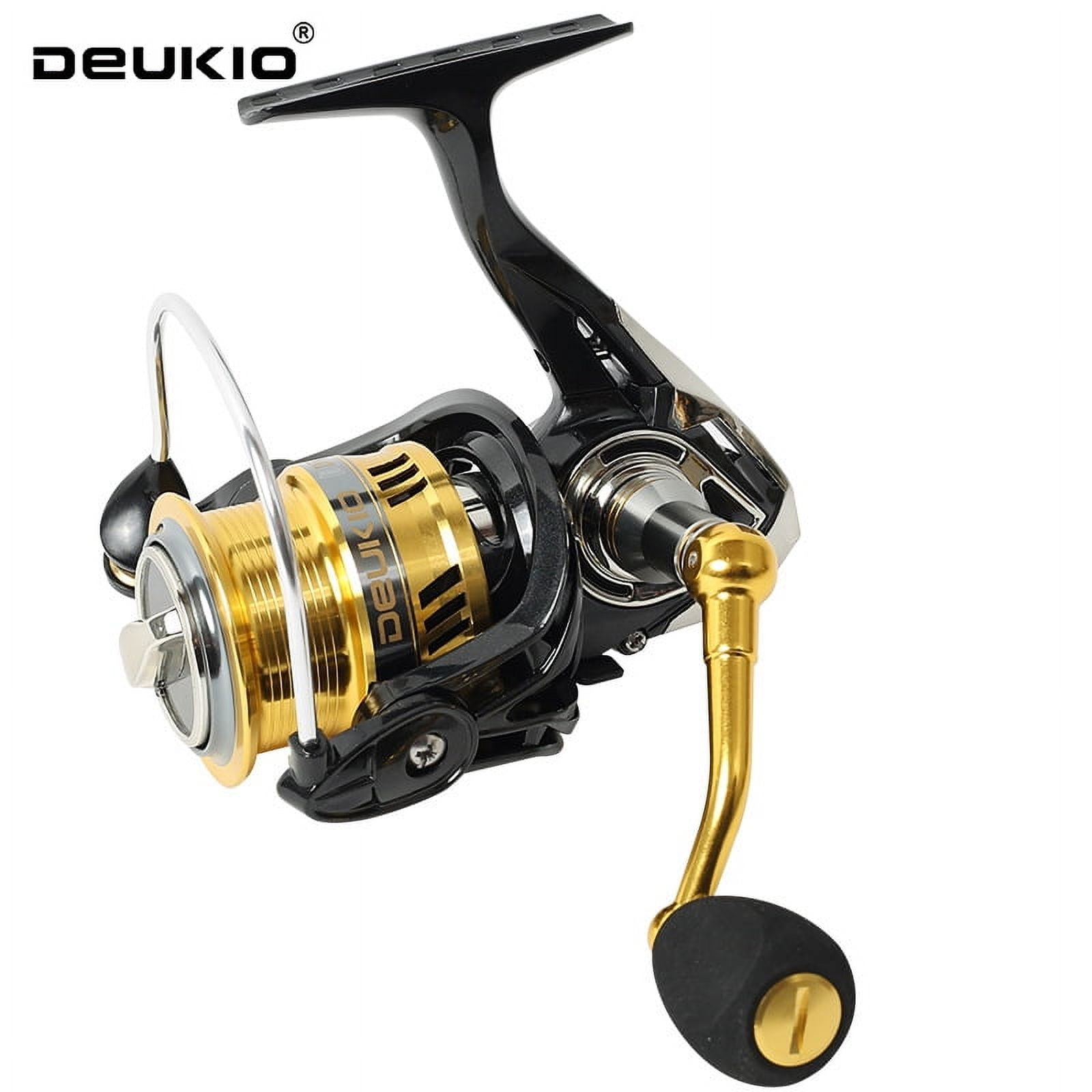 DEUKIO 2024 Original Spinning Fishing Reel Seawater Freshwater Metal ...