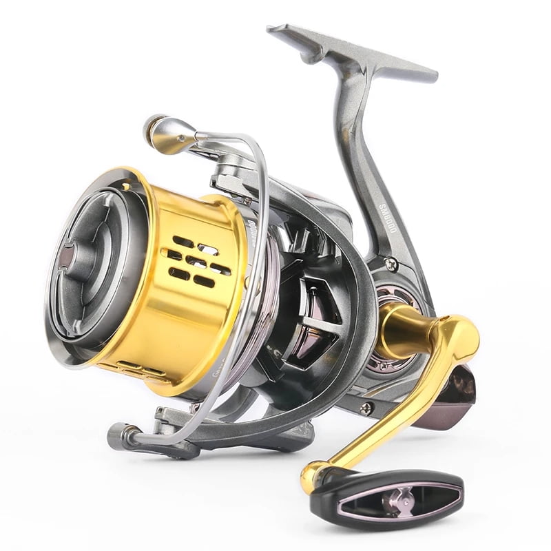 DEUKIO Fishing Reels 8000 10000 12000 Spinning Reels Drag 20KG Powerful ...