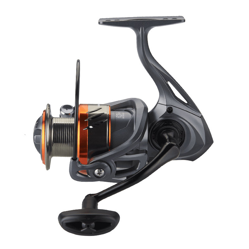 DEUKIO Spinning Fishing Reel No Gaps 3+1 Stainless-Steel Ball Bearings CNC Spool Handle 5.2:1 ...