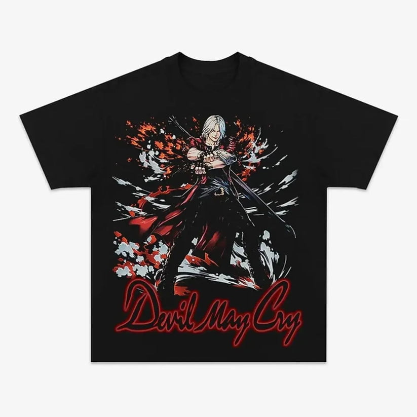 DEVIL MAY CRY Graphic Tee Unisex Short Sleeve Shirt S-5XL - Walmart.com