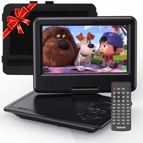 BOIFUN 15.6" Portable DVD/TV Player Combo with Antenna, Digital TV ATSC ...