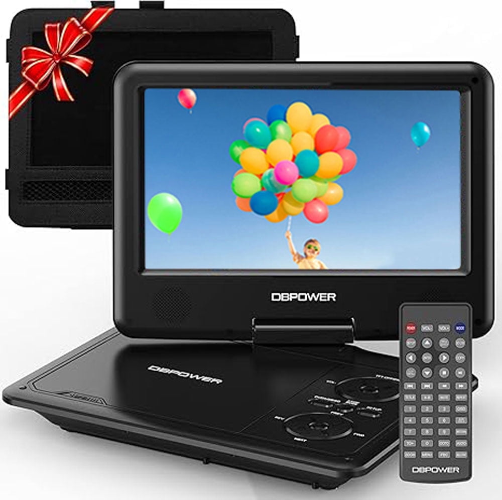 DEVINC 11.5'' Portable DVD Player for Kids and Car, 9'' Swivel HD ...