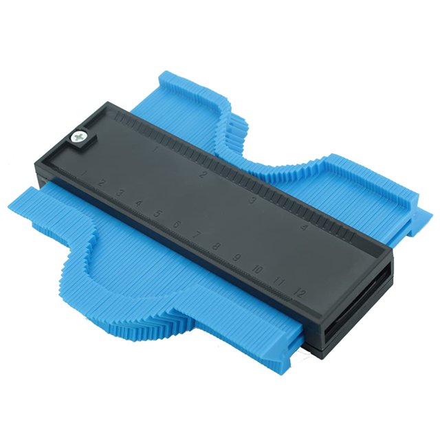 DEVMO Contour Gauge Duplicator 5 Inch Plastic Profile Copy Gauge Edge ...