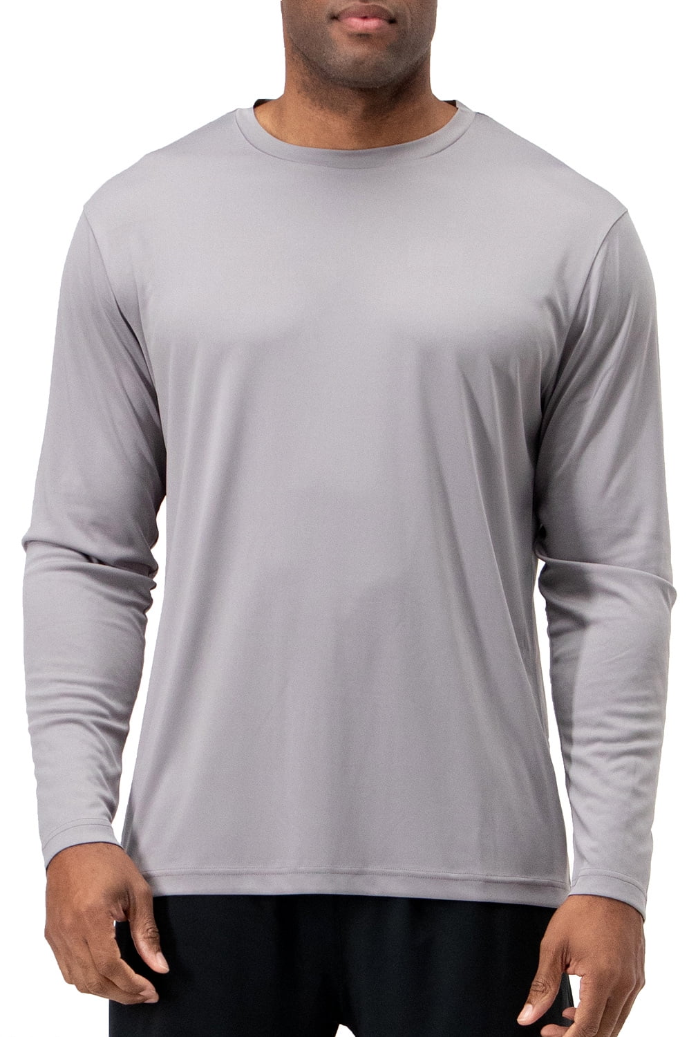 DevOps Men's UPF 50+ Sun Protection Long Sleeve Dri Fit T-Shirts, 2 ...