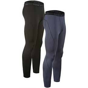 Shop One Leg Compression Pants for Sports and Fitness in Black