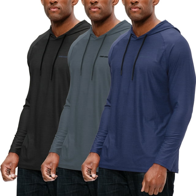 DevOps Long Sleeve Hooded T-Shirts, 3 Pack (Men's XL) - Walmart.com