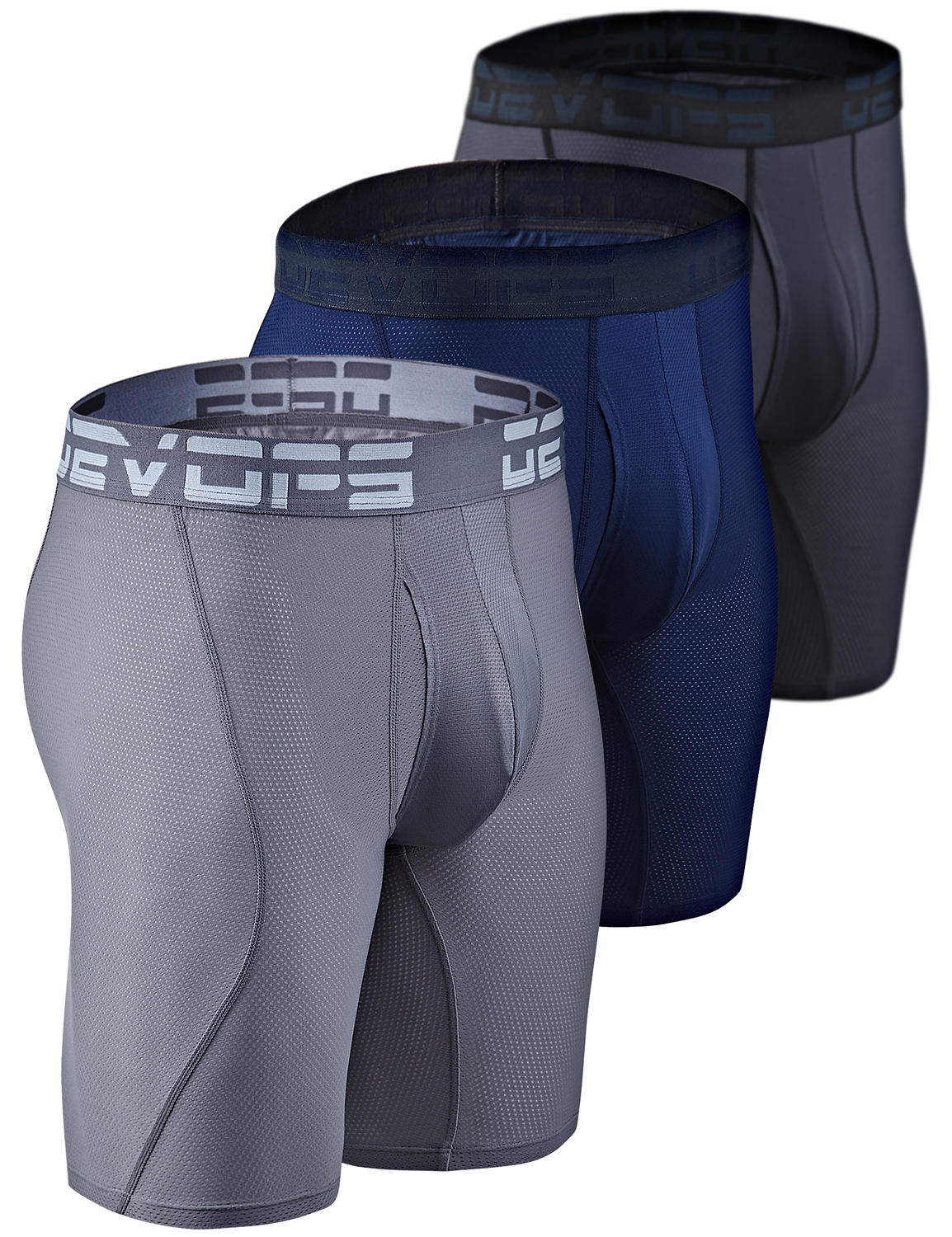 Wrangler Men's Breathable Mesh Boxer Briefs, 3 Pack - Walmart.com