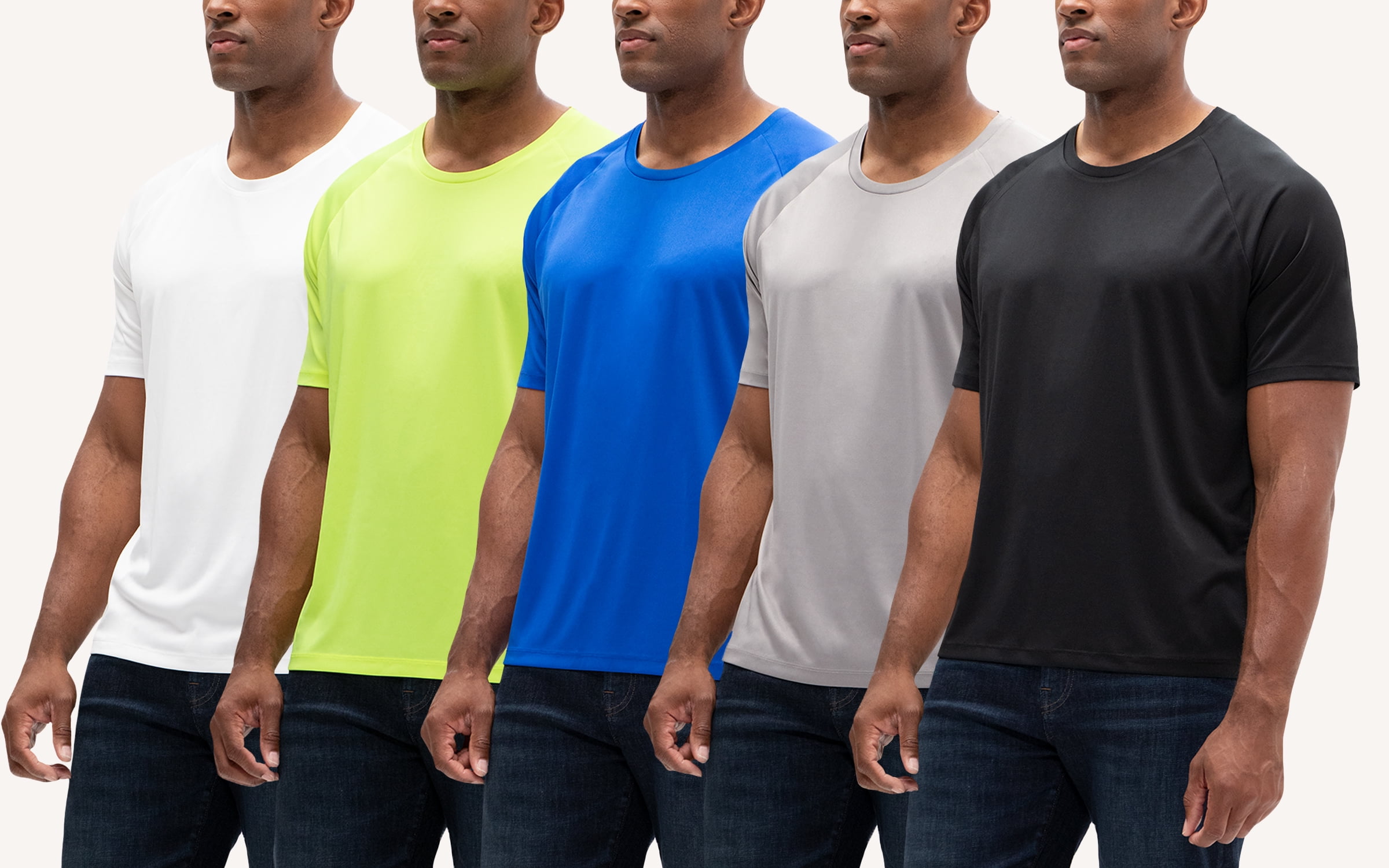DevOps Men's UPF 50+ Sun Protection Dry-Fit Workout T-Shirts, Moisture ...