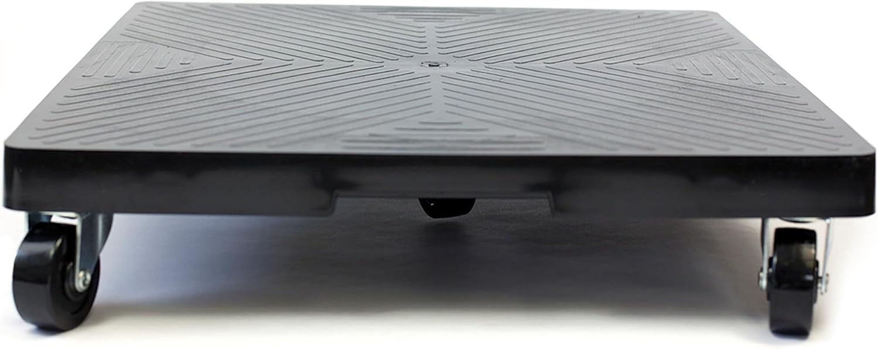 DEVSQ16BL 16" Square Plant Dolly Black - 500 lb. Capacity - Walmart.com