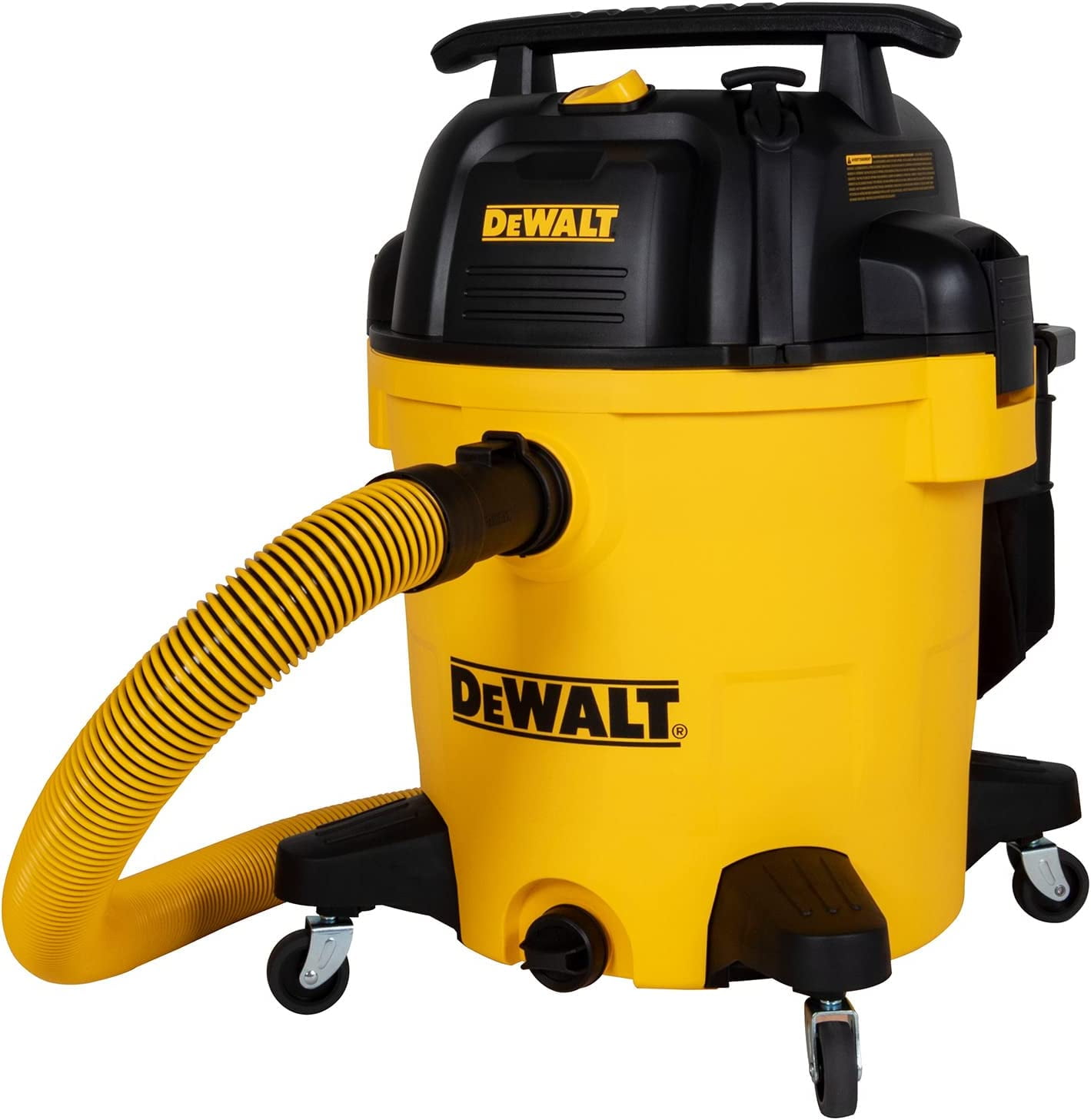 DEWALT 12 Gallon STEALTHSONIC Ultra Quiet Poly Wet Dry Vacuum, DXV12P ...