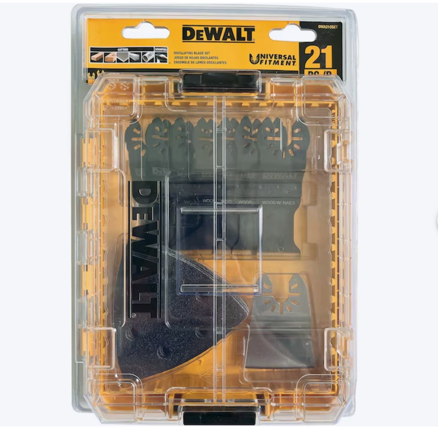 DEWALT 21 -Pack 120 Multiple materials Oscillating Tool Blade/Sandpaper ...