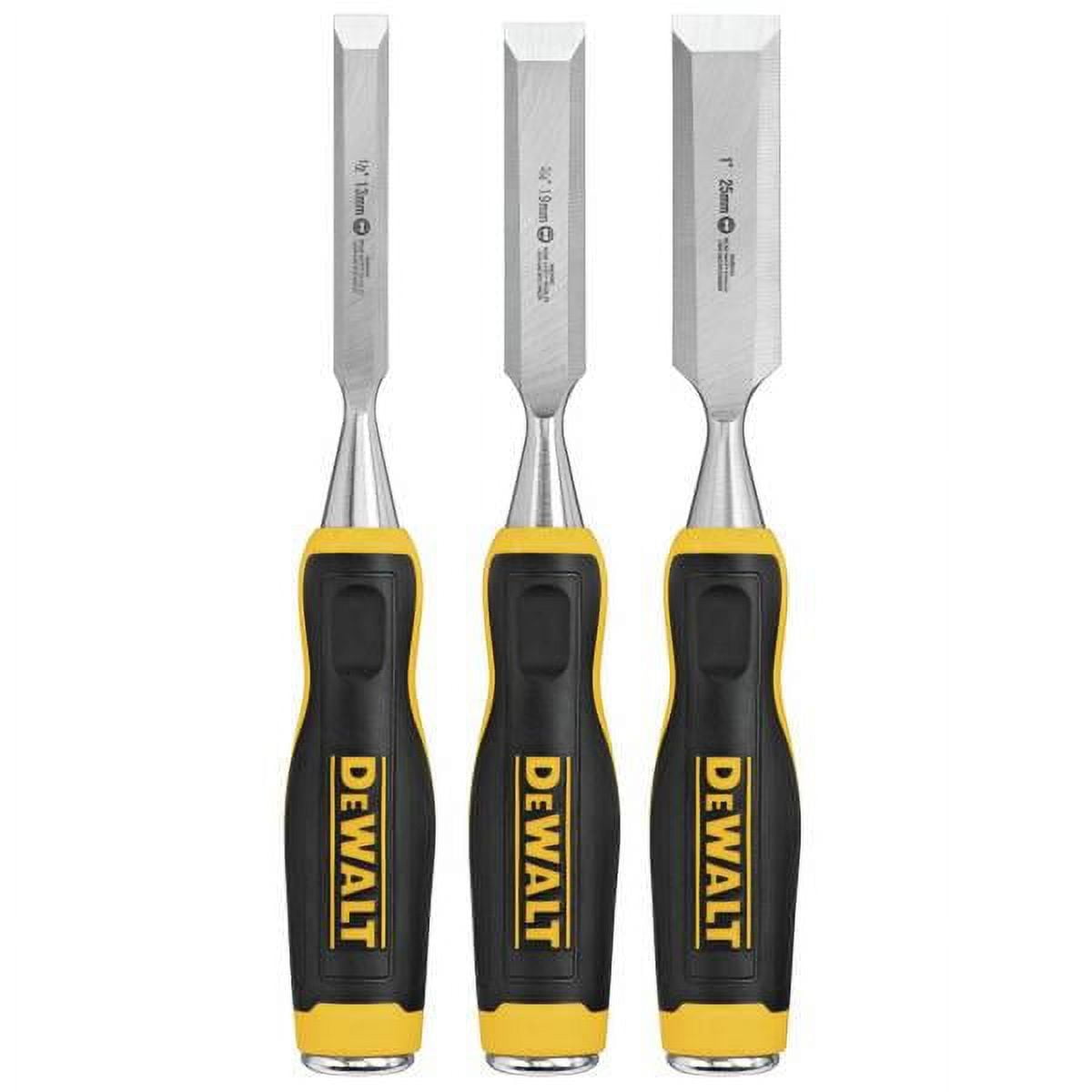 DEWALT 3 Piece Wood Chisel Set - Walmart.com