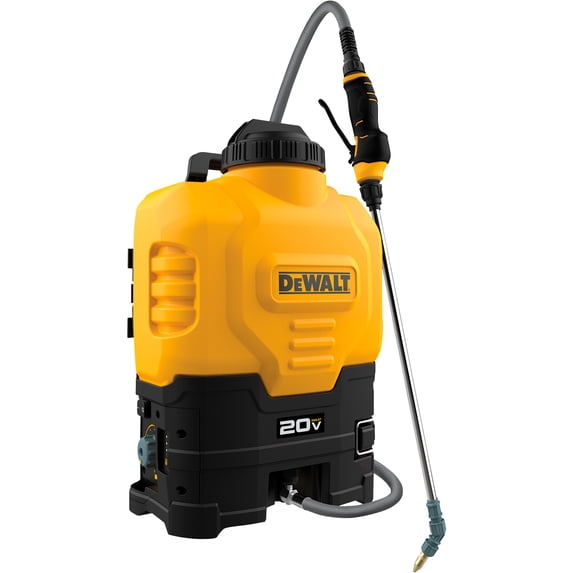 DEWALT 4-Gallon, 20V Cordless Electric Battery Backpack Sprayer, Bare ...