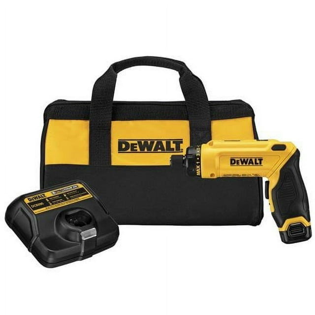 Dewalt 8v Max Gyroscopic Cordless Screwdriver 1 Battery Kit Electric