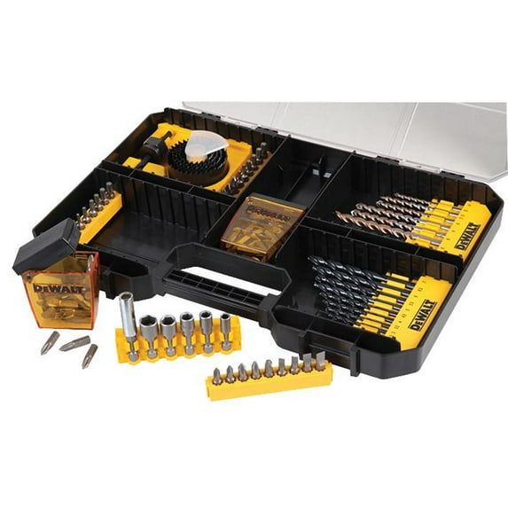 DEWALT Heavy Duty Home Improvement Combo - Drill & Screwdriver Bit Set ...