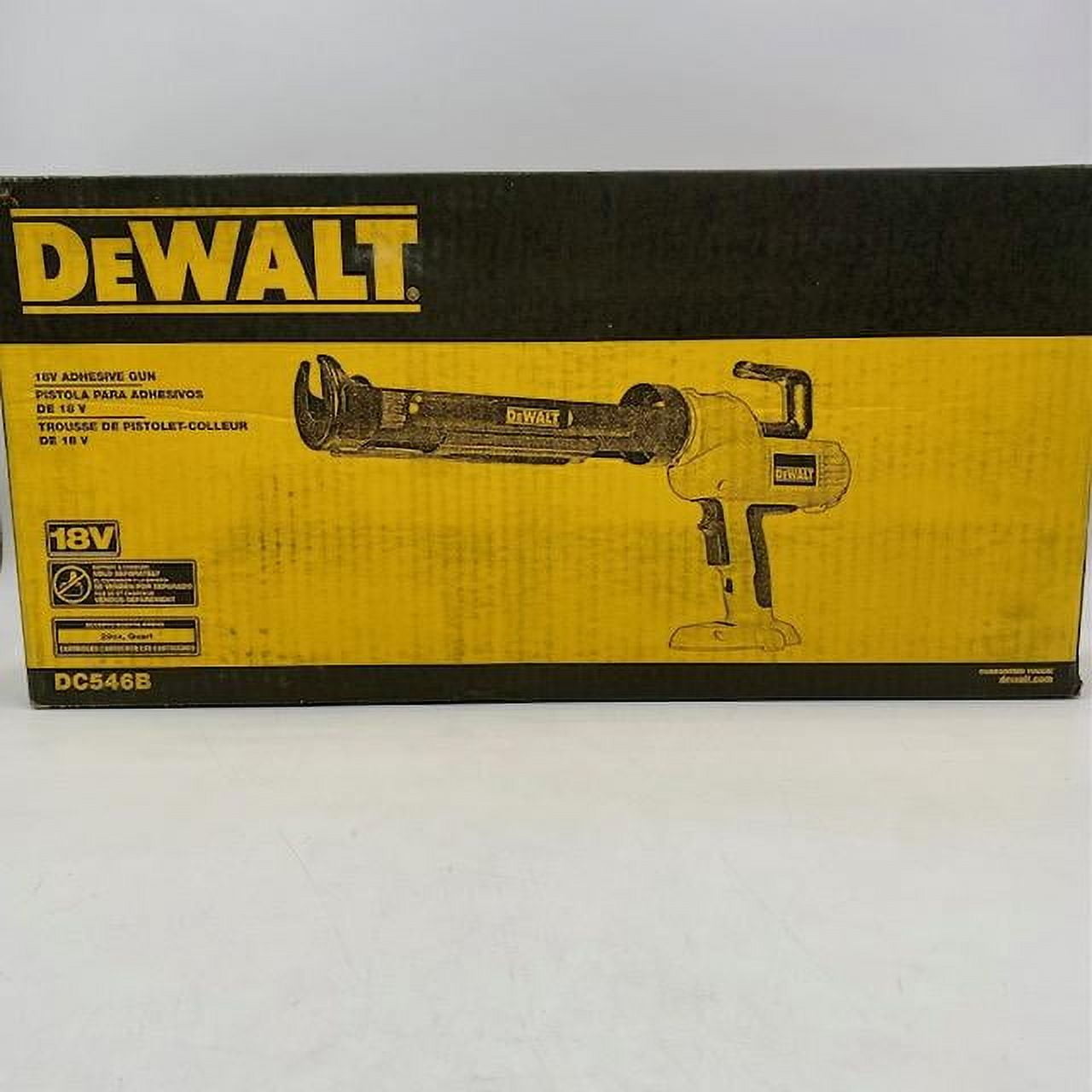 DEWALT DC546B 18-Volt Cordless Adhesive Dispenser, 29-Ounce (Tool Only ...