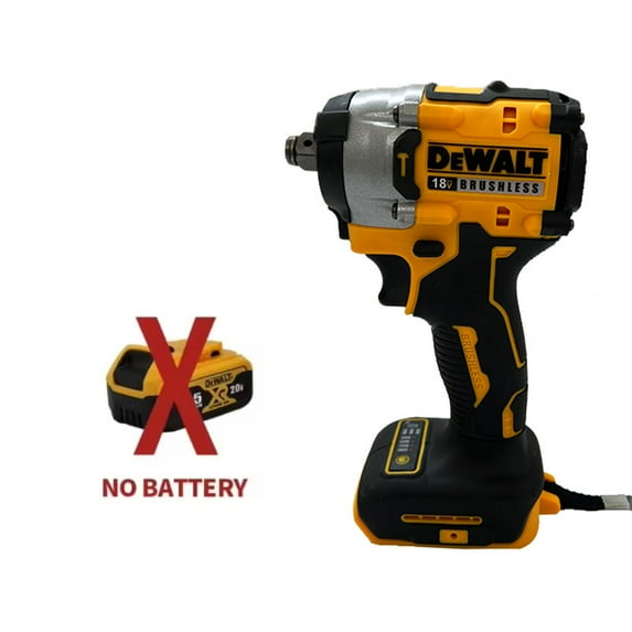 DEWALT DCF921 ATOMIC 20V MAX Cordless Wrench 1/2 in Cordless Impact ...