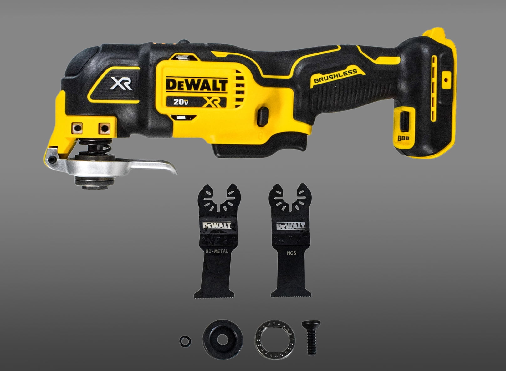 DeWalt Power Saw DCS356B 20V Max XR Cordless Variable Speed Oscillating Multi-Tool (Tool Only ...