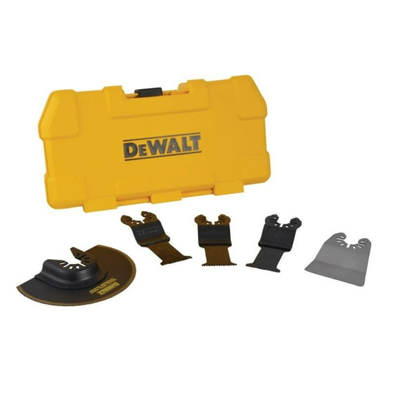 DEWALT Multi-Tool Accessory Blade Set, 5 Piece, Multi-Fit Design for ...