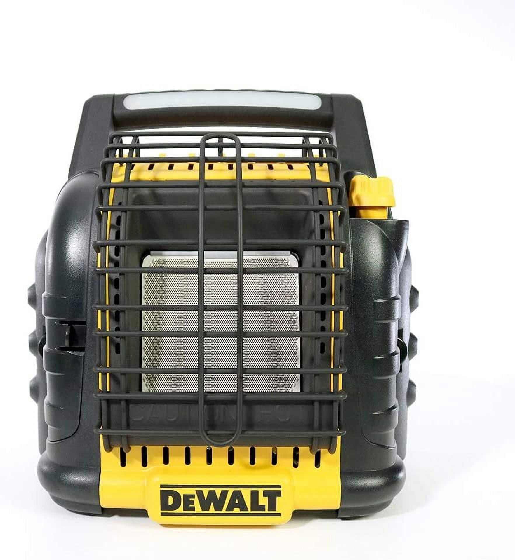 DEWALT DXH12B Portable Camping Heater with USB Ports, Yellow - Walmart.com