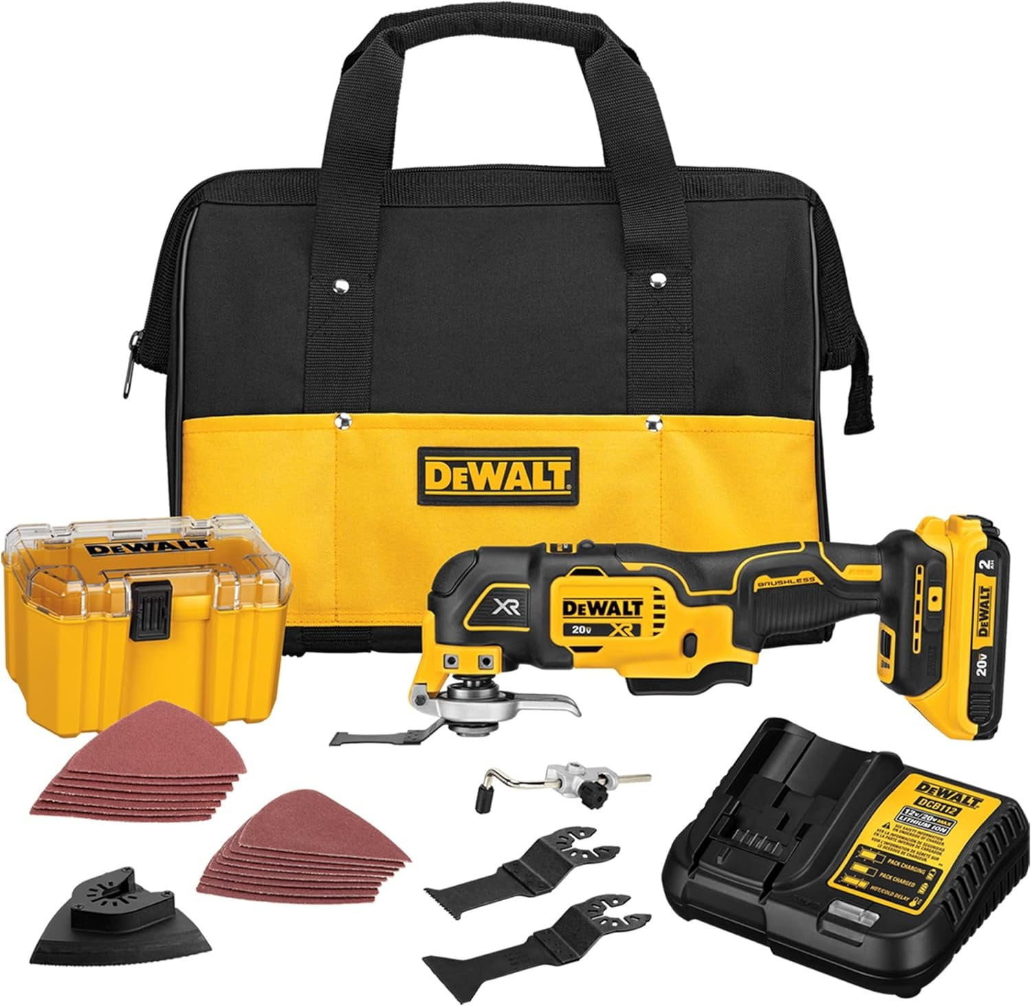 DEWALT Dcs356D1, 20V, Cordless Electric Multi Tool Oscillating Power ...