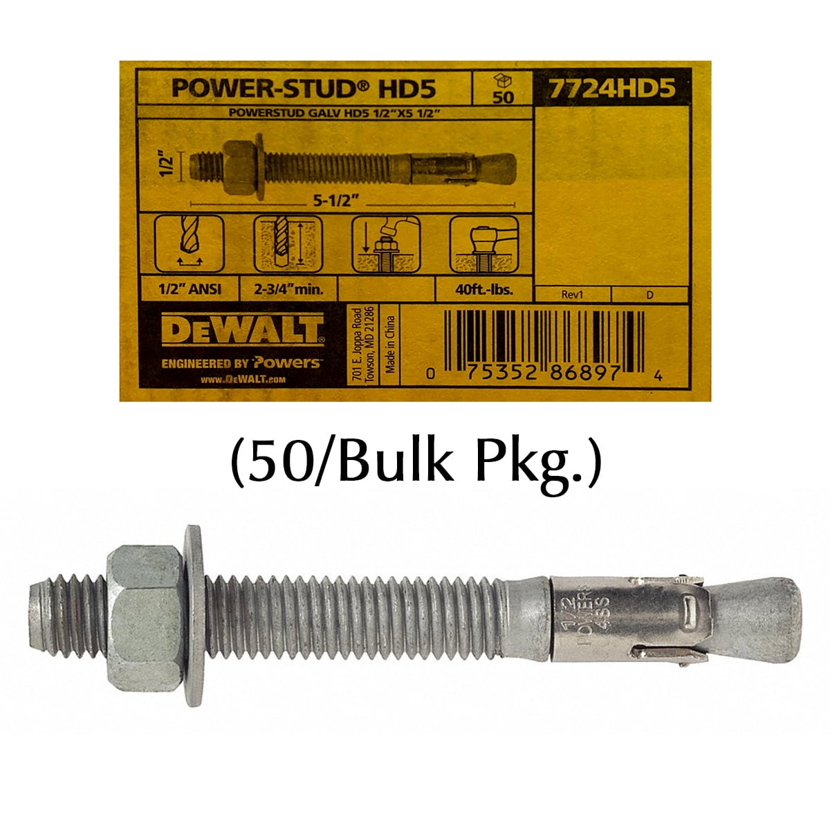 Dewalt Power Stud