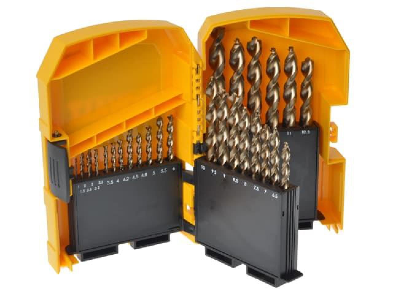DEWALT - Extreme 2 Metal Drill Bit Set of 29 1 - 13mm - Walmart.com