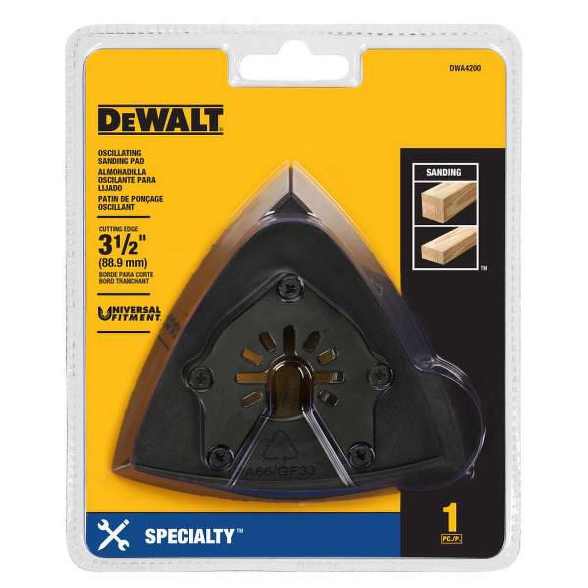 Dewalt Oscillating Tool Sanding