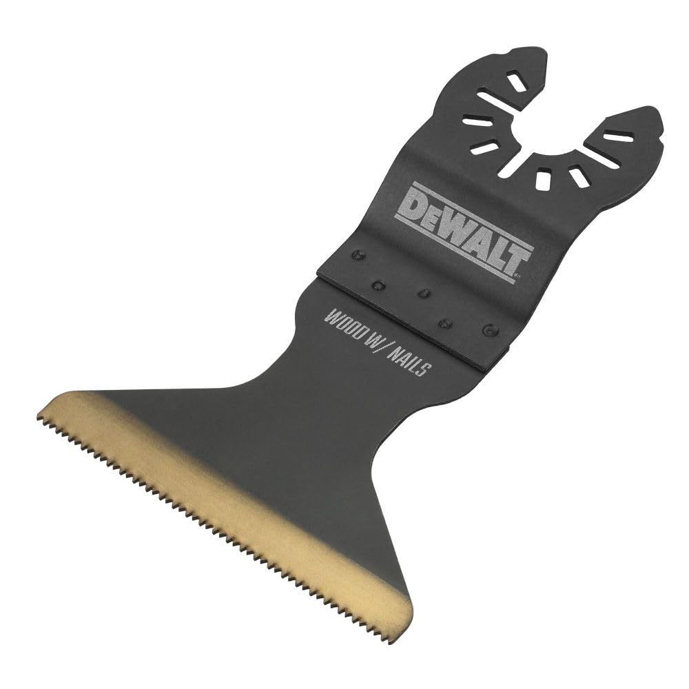 DEWALT Oscillating Tool Blade, Titanium Nitride Coated, General Purpose ...