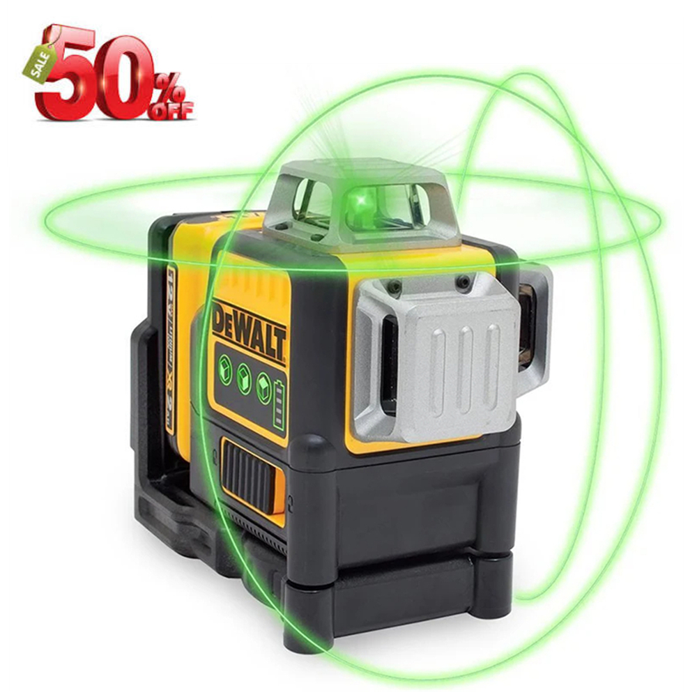 DNGHIFS 4D 16 Lines Laser Level Green Line Self-Leveling Horizontal And ...