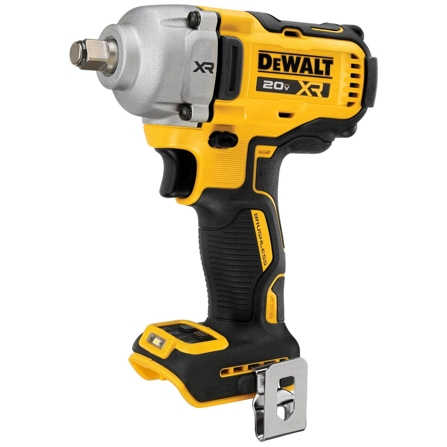DEWALT XR 20-volt max Variable Speed Brushless 1/2-in Drive Cordless Impact Wrench - Walmart.com