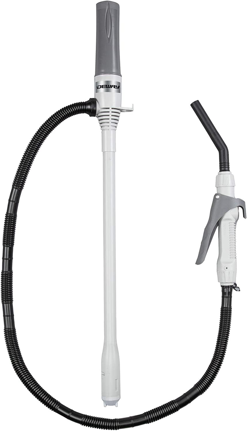 DEWAY Automatic Fuel Transfer Pump with Nozzle for Quick Flow Control & Stop, 3X More Powerful D ...