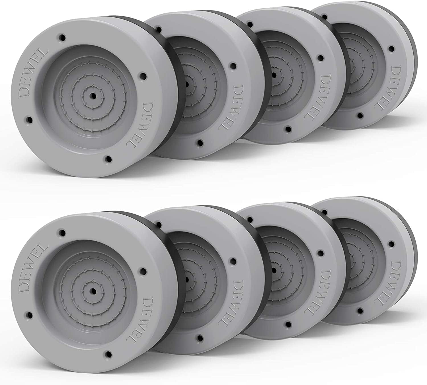 DEWEL Heavy Duty Anti Vibration Pads for Washer Appliance, Noise ...