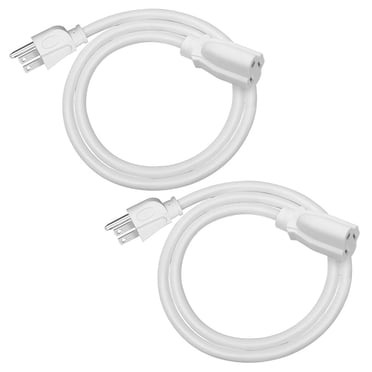Cordinate Decor 6ft. Braided Extension Cord Tabletop Switch, 41095 ...