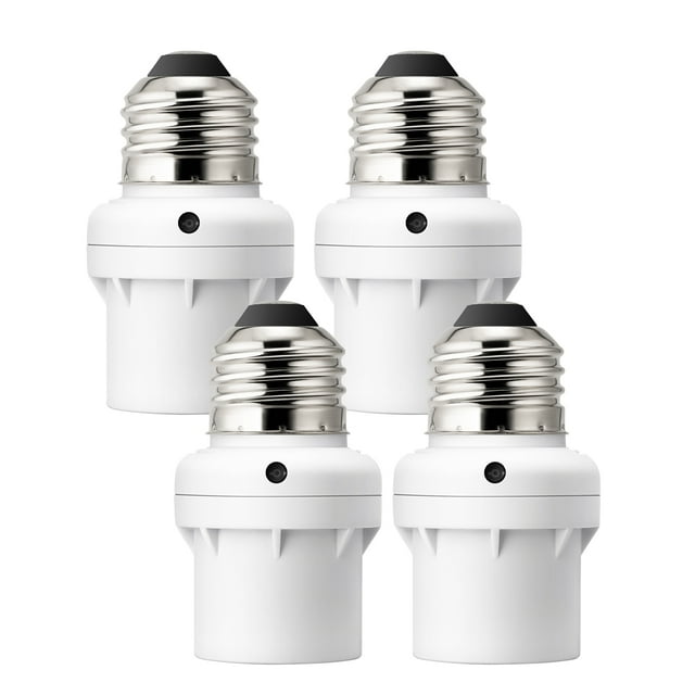 DEWENWILS 4 Pack Light Sensor Socket, Dusk to Dawn Sensor, Outdoor ...