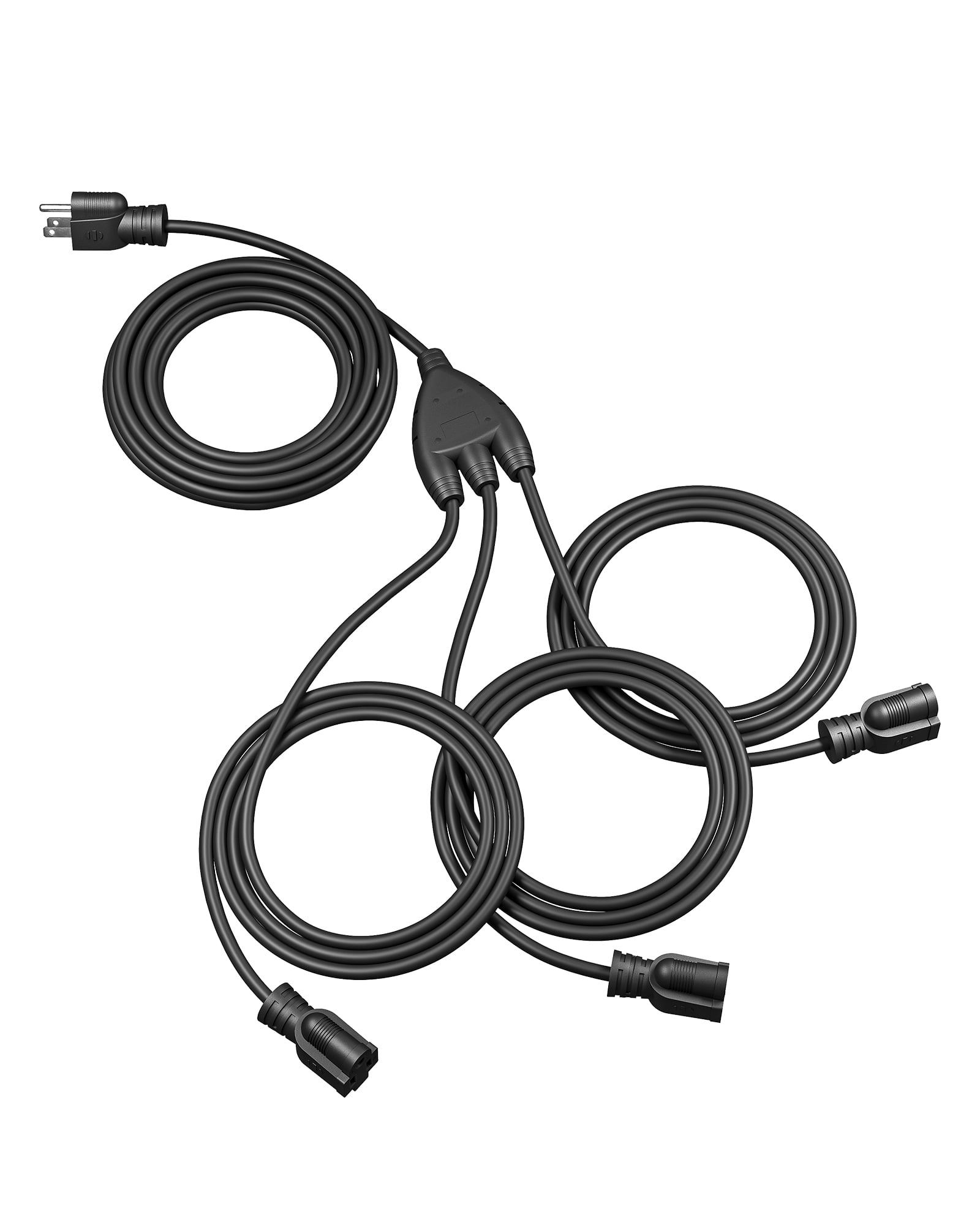 DEWENWILS 43FT (25+6+6+6) Outdoor Extension Cord for Outside Landscape ...