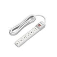 DEWENWILS 6-Outlet Power Strip Surge Protector, 15ft. Extra Long Cord ...