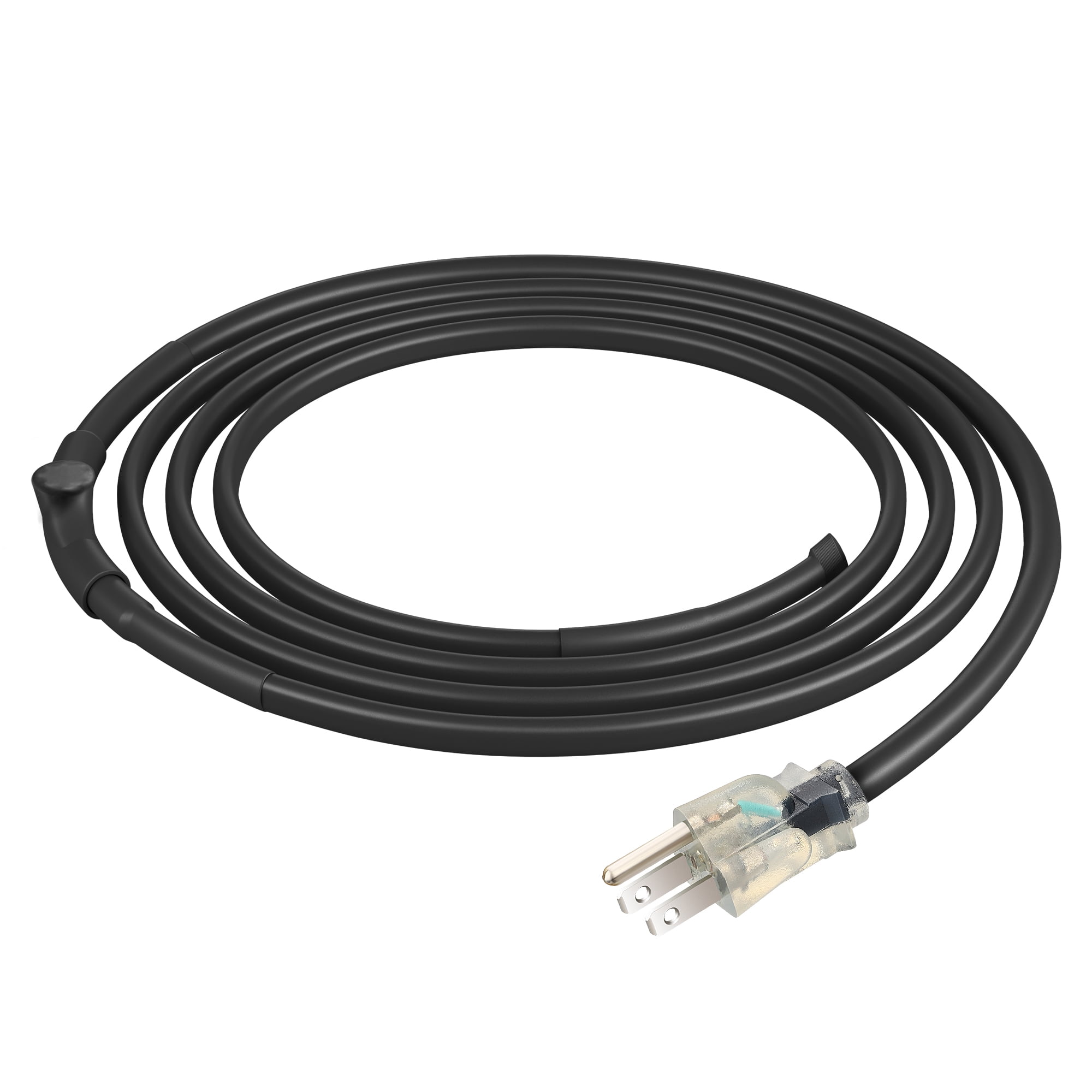 DEWENWILS 6FT Heat Cable, Pipe Freeze Protection, Snow De-Icing, Built ...