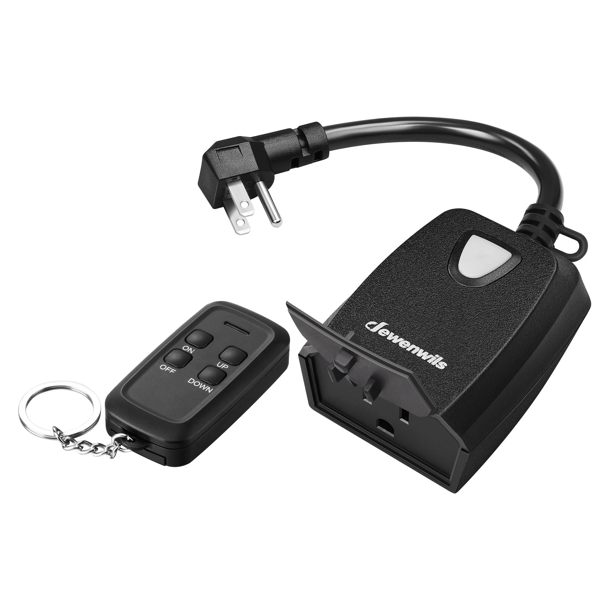 DEWENWILS Outdoor Dimmer Switch for Dimmable LED and Tungsten Lights ...