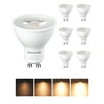 DEWENWILS GU10 LED Dimmable Bulb, 7W 50W Replacement, 3000K Warm White ...