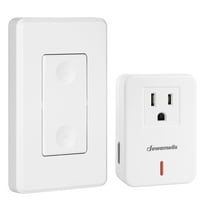 Link2Home Wireless Remote Control Outlet, Compact Plug, 100ft Range ...