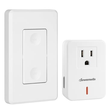 Link2Home Electric Wall Controller: 5-Pack Wireless Outlet Switch with ...