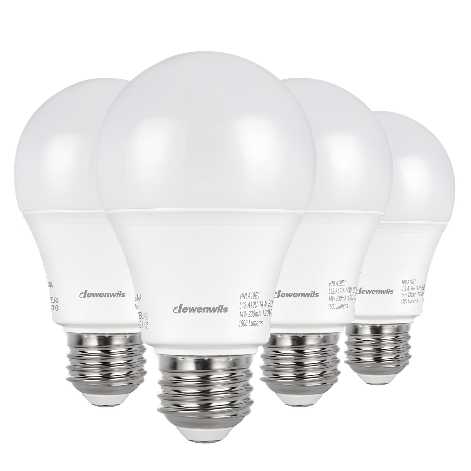 DEWENWILS LED Light Bulbs 100W Equivalent , 1500LM 5000K Daylight 100 ...