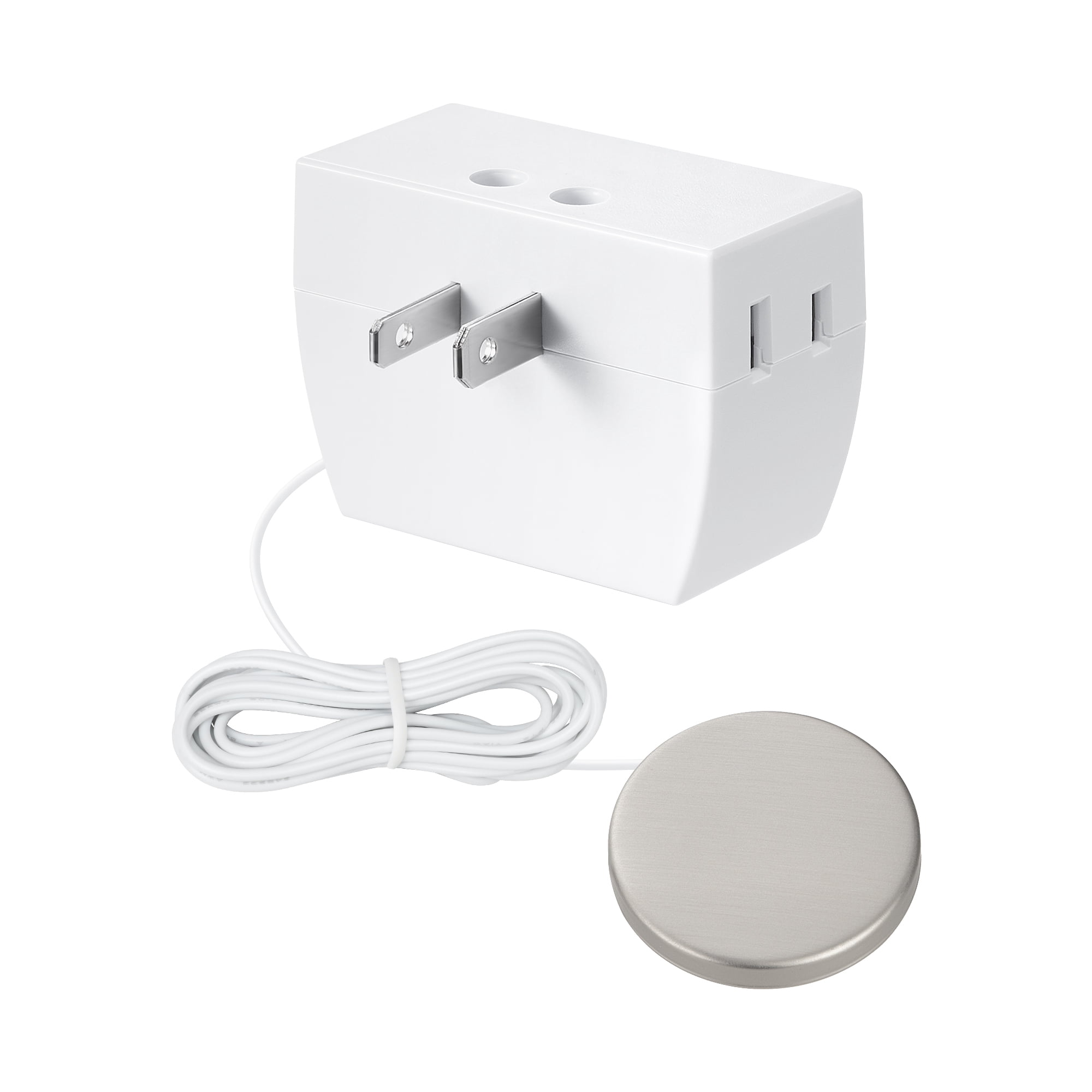 Uxcell DC 12V Touch Dimmer Switch 10mm Diameter Snap-in Mount White for ...