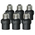 DEWENWILS Light Sensor Socket, Dusk to Dawn E26 E27 Light Bulb Sockets ...