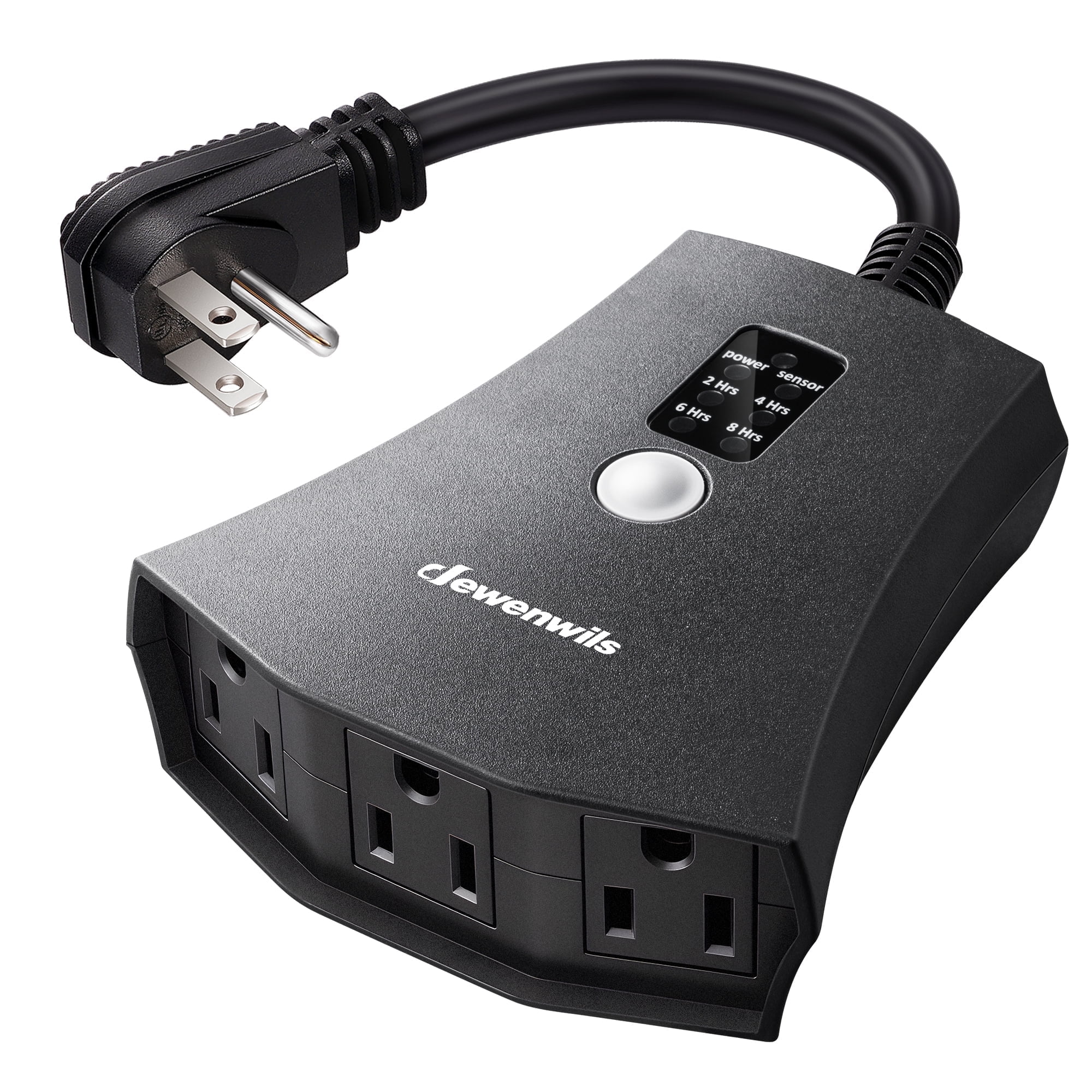DEWENWILS Plug-in Christmas Light Timer Outdoor, Weatherproof, Heavy ...